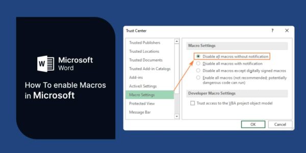 How to Enable Macros in Microsoft Excel?