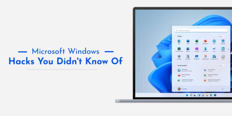 Microsoft Windows Hacks You Didn’t Know Of - Indigo Software