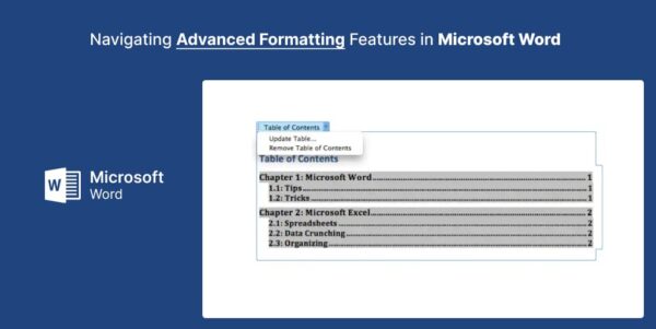 Navigating Advanced Formatting Features in Microsoft Word - Indigo Software