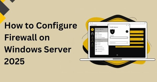 How to Configure Firewall on Windows Server 2025