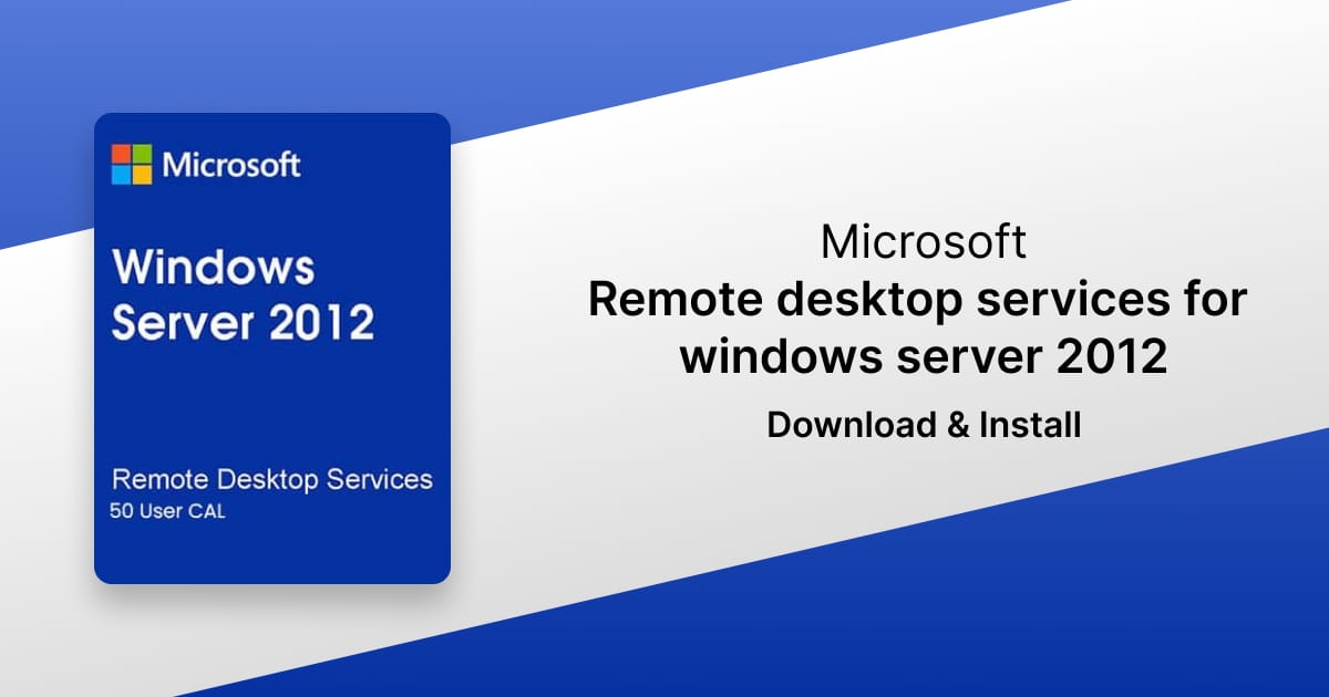 RDS Setup on Windows Server 2012 - Indigo Software