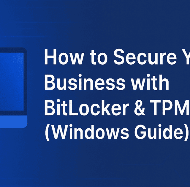 How to Configure BitLocker in Windows Server 2025